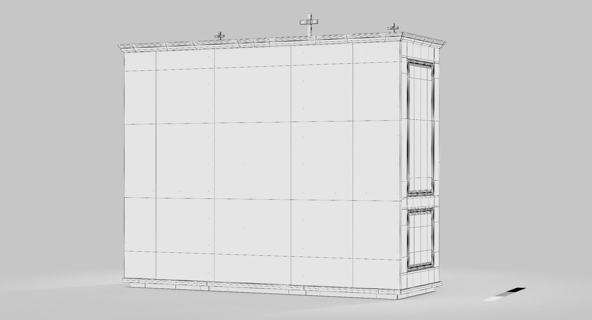 Confession Confessional 3D Model - TurboSquid 1627970