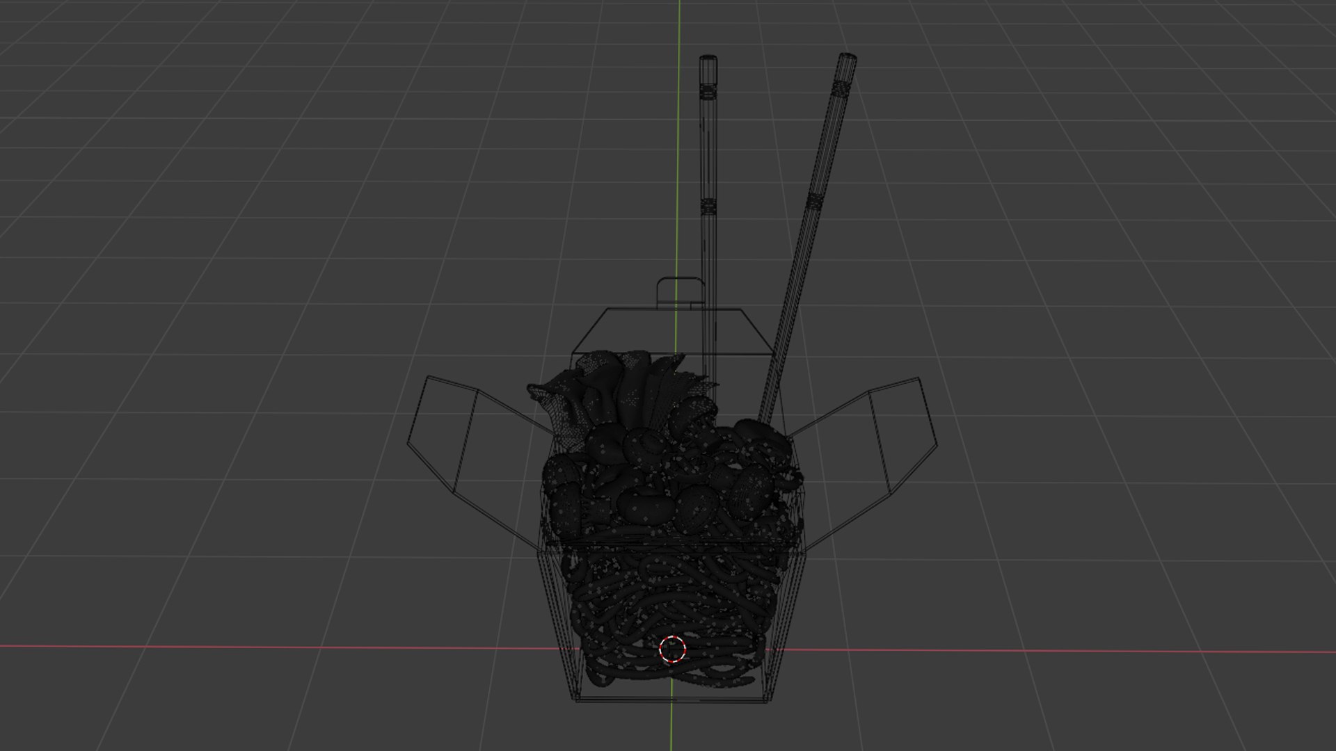 Noodle Box 3D Model - TurboSquid 2009124