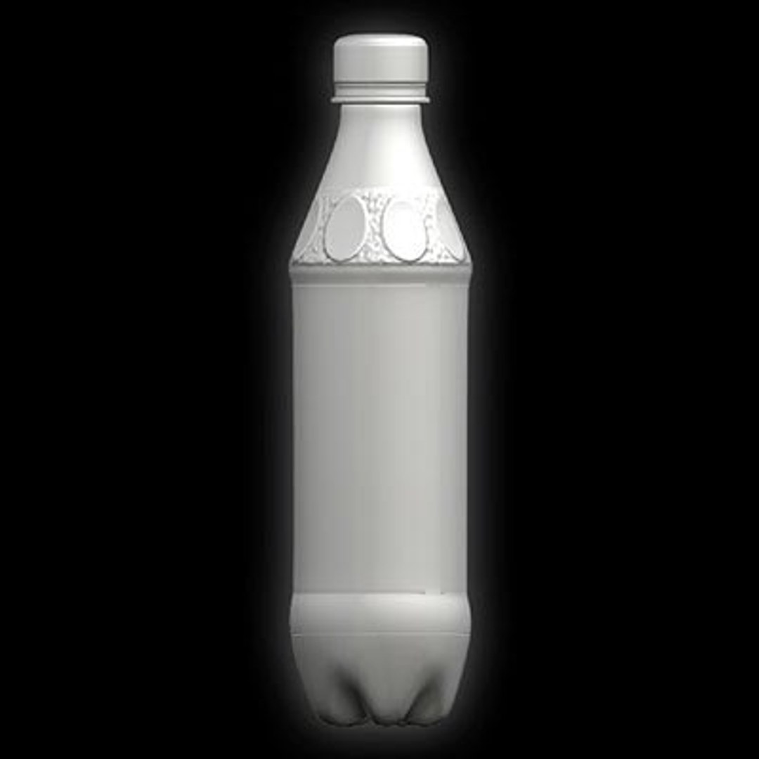 3dsmax Fanta Plastic Bottle