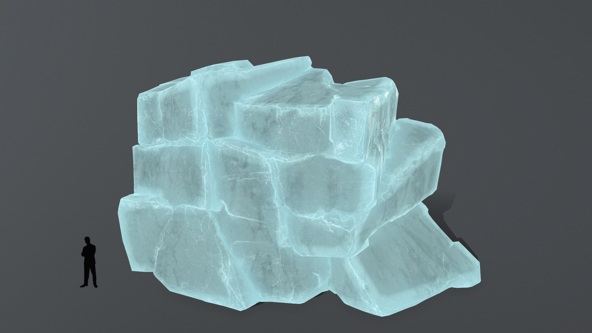 Iceberg Set 3D Model - TurboSquid 1843886