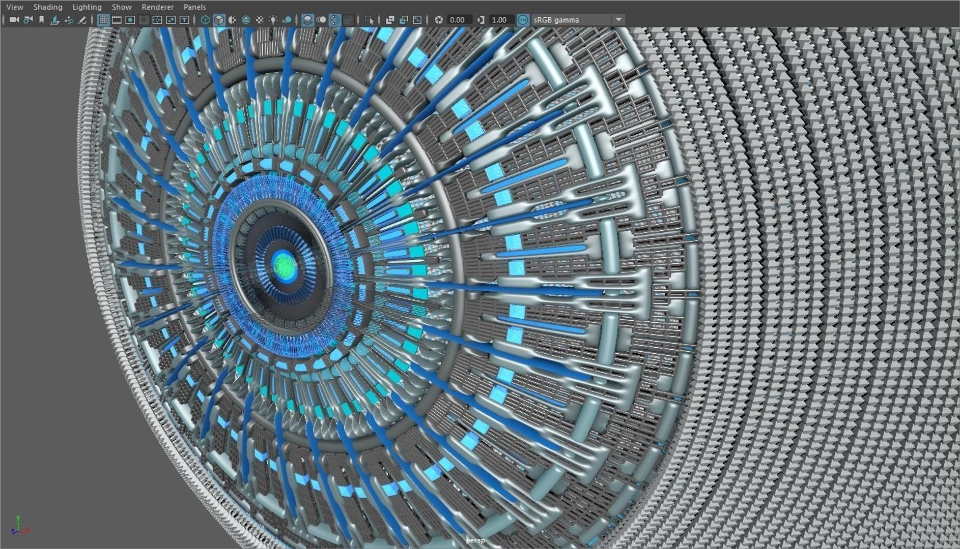 Fictional Eyeball 3d Model