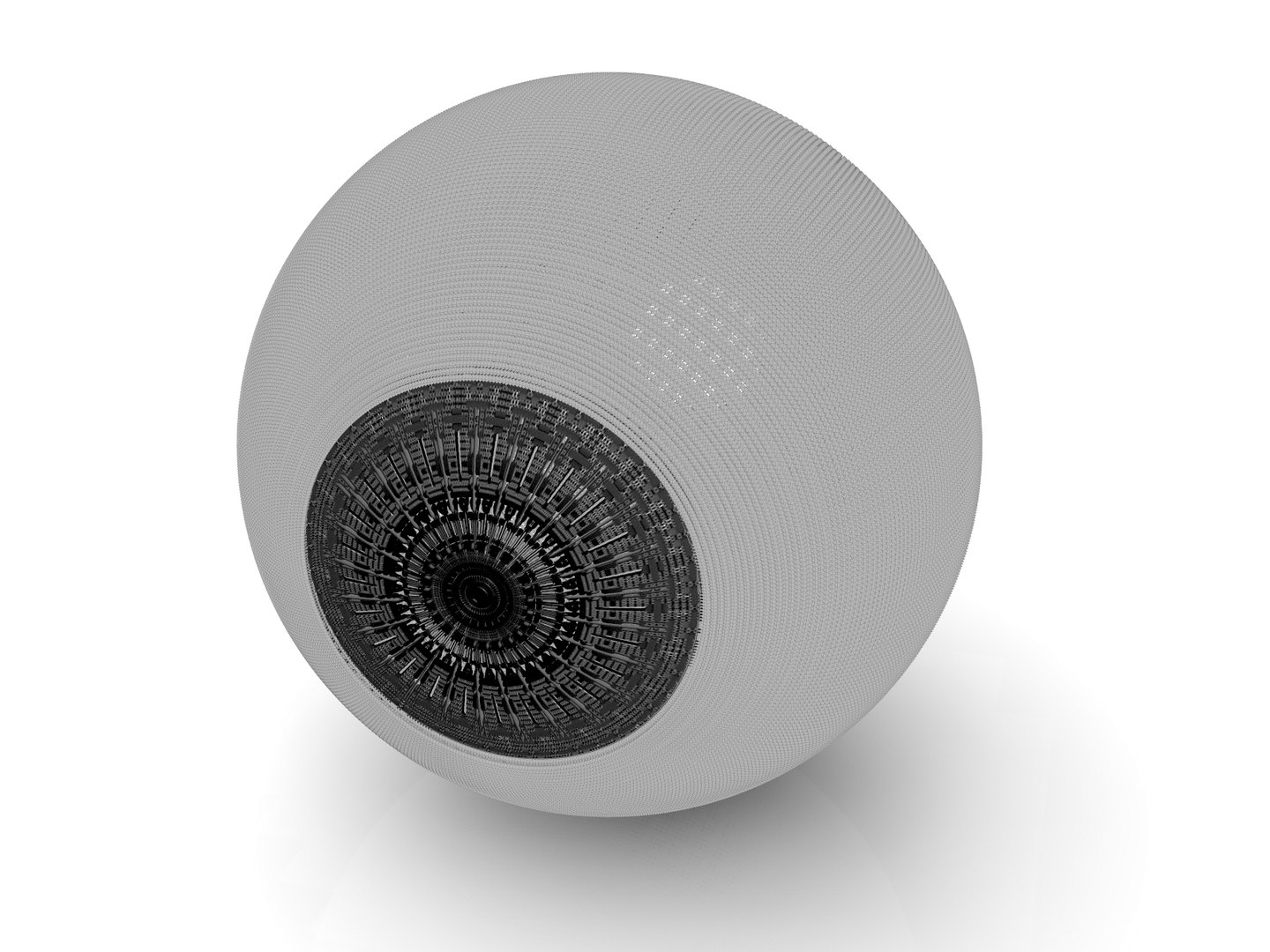 Fictional Eyeball 3d Model