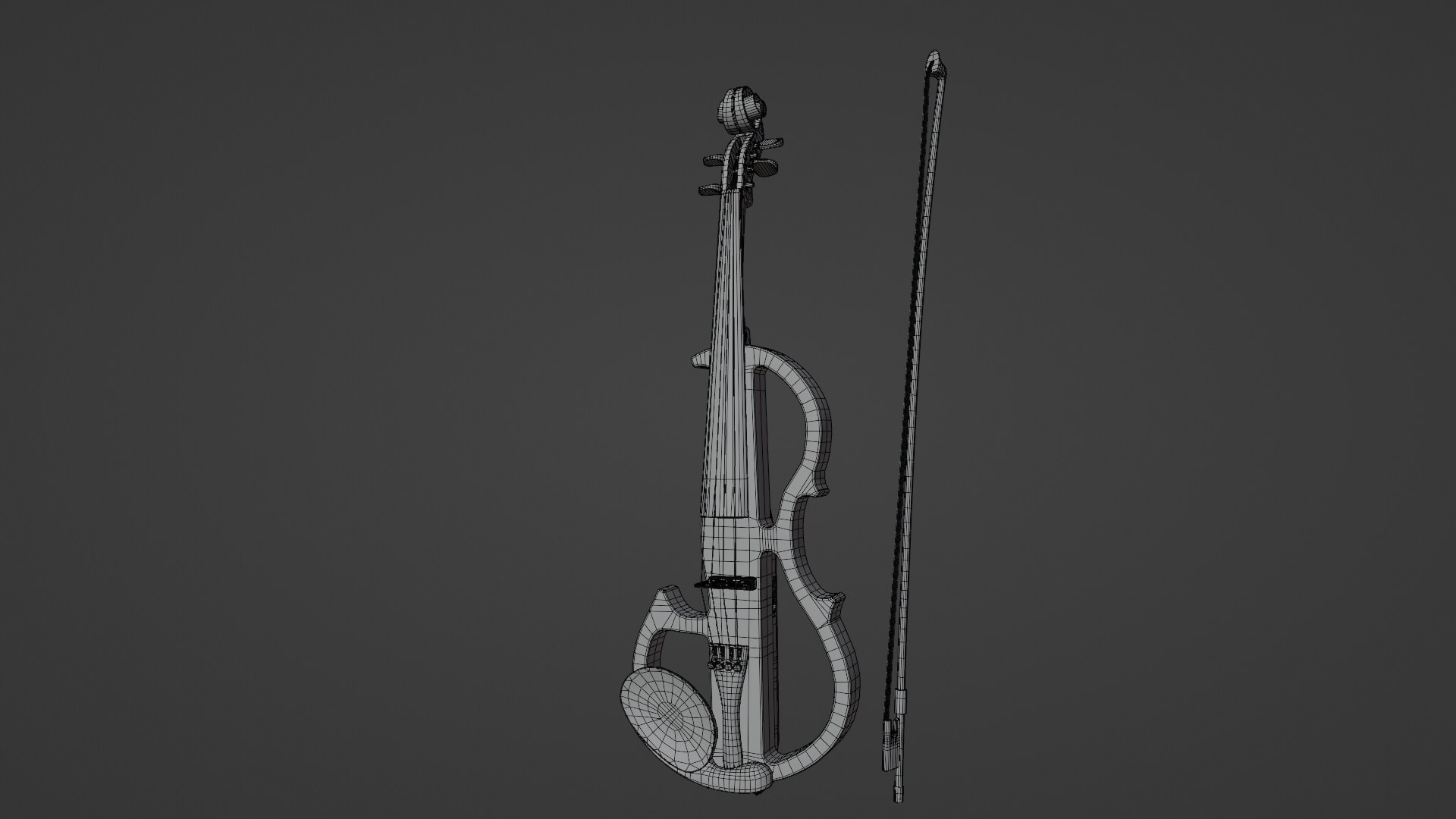 3D Electric Violin Model - TurboSquid 2132725