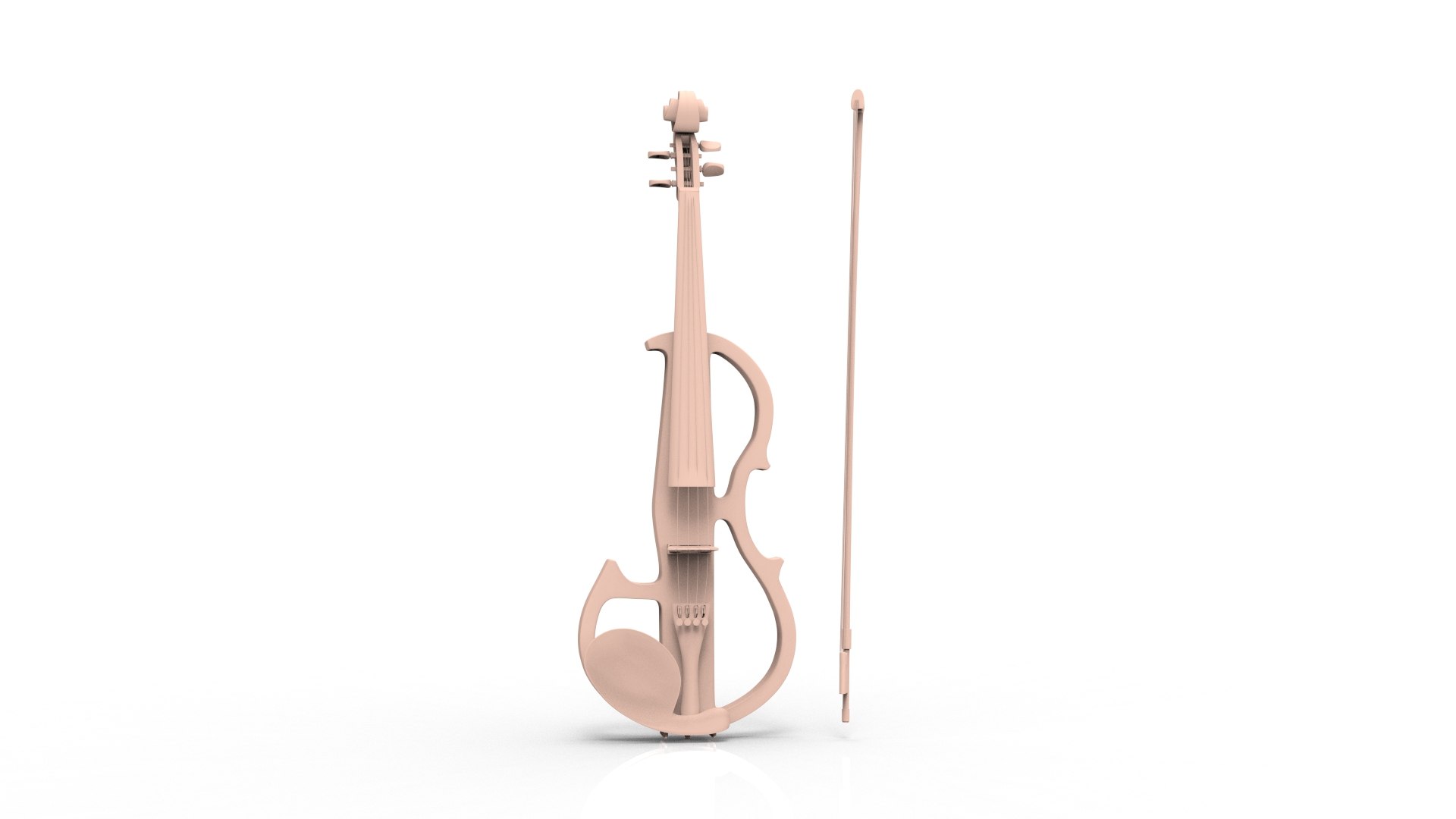 3D Electric Violin Model - TurboSquid 2132725