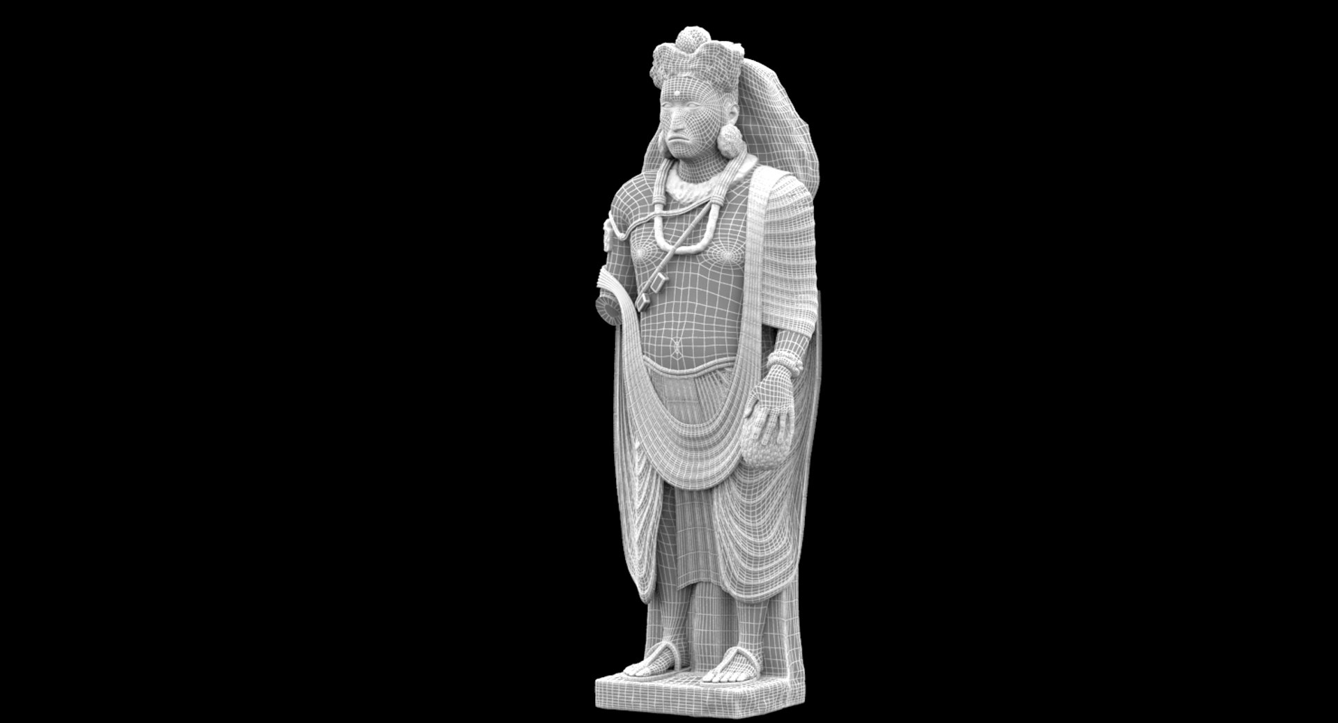 3D Statue Ancient 1 - TurboSquid 1503110