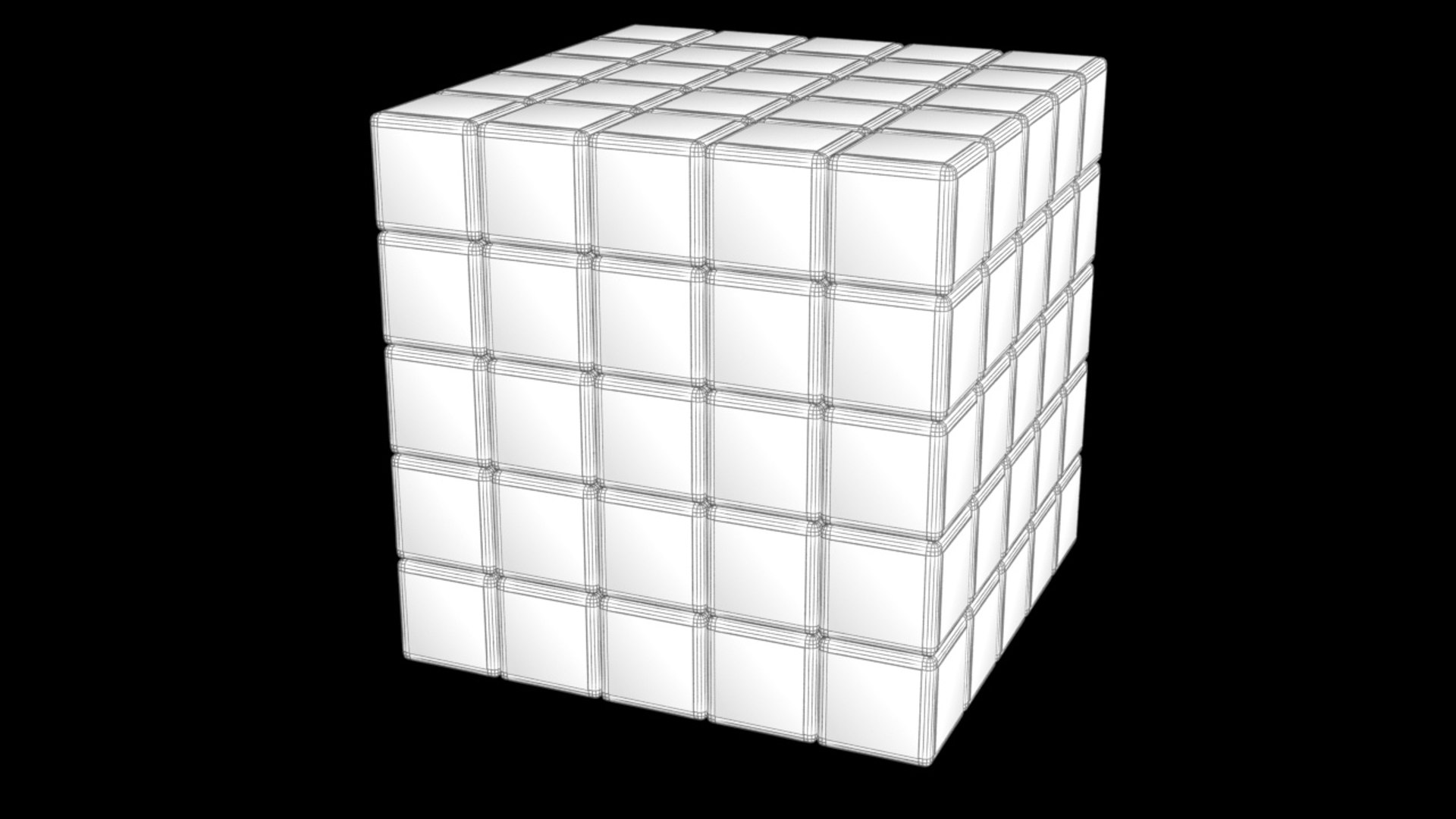 3d Model Rubic Cube
