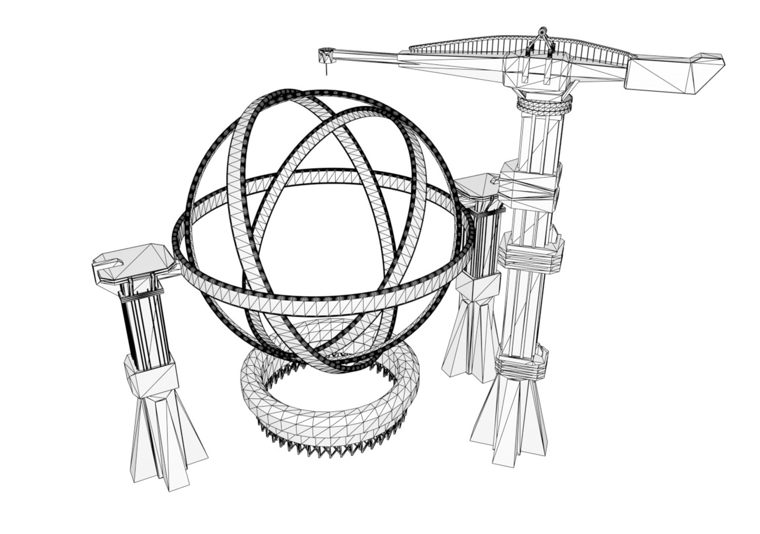 Wormhole Machine 3D Model - TurboSquid 1470360