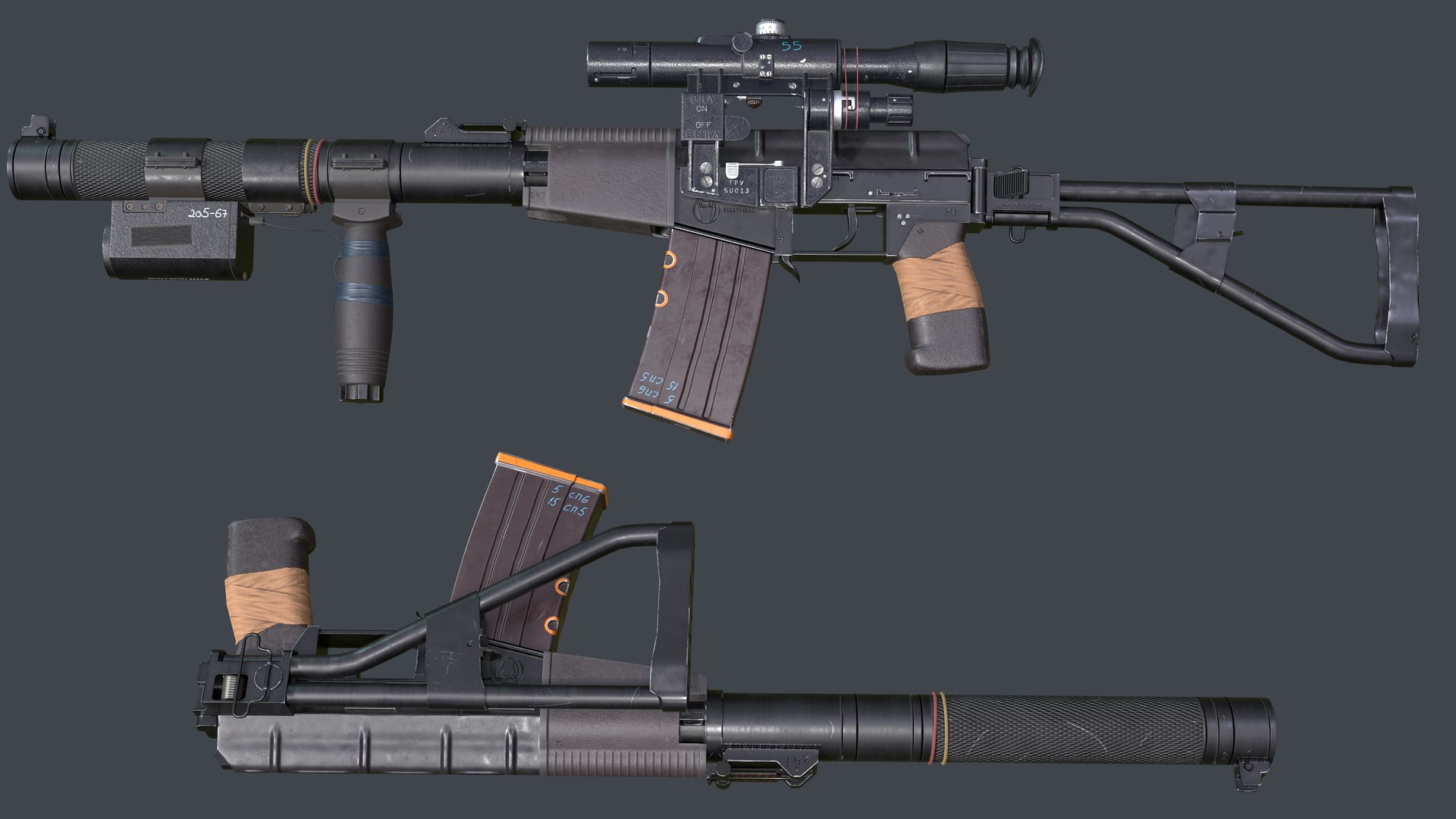 Russian Val 3D - TurboSquid 1704394