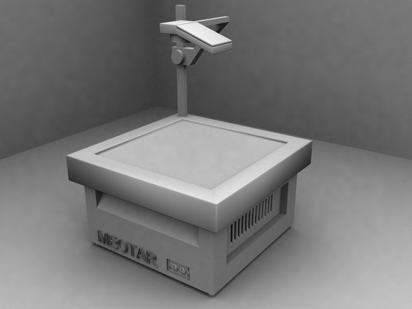 Overhead Projector 3D Models for Download | TurboSquid