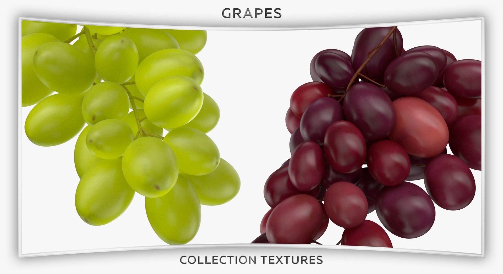 3D Grapes Collection 01 - 2 Models - TurboSquid 1794578