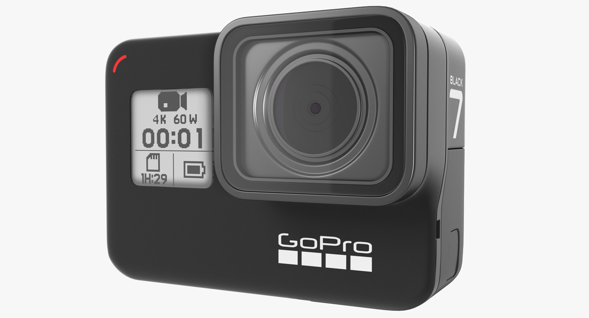 3D Gopro Hero7 Action Camera - TurboSquid 1407628