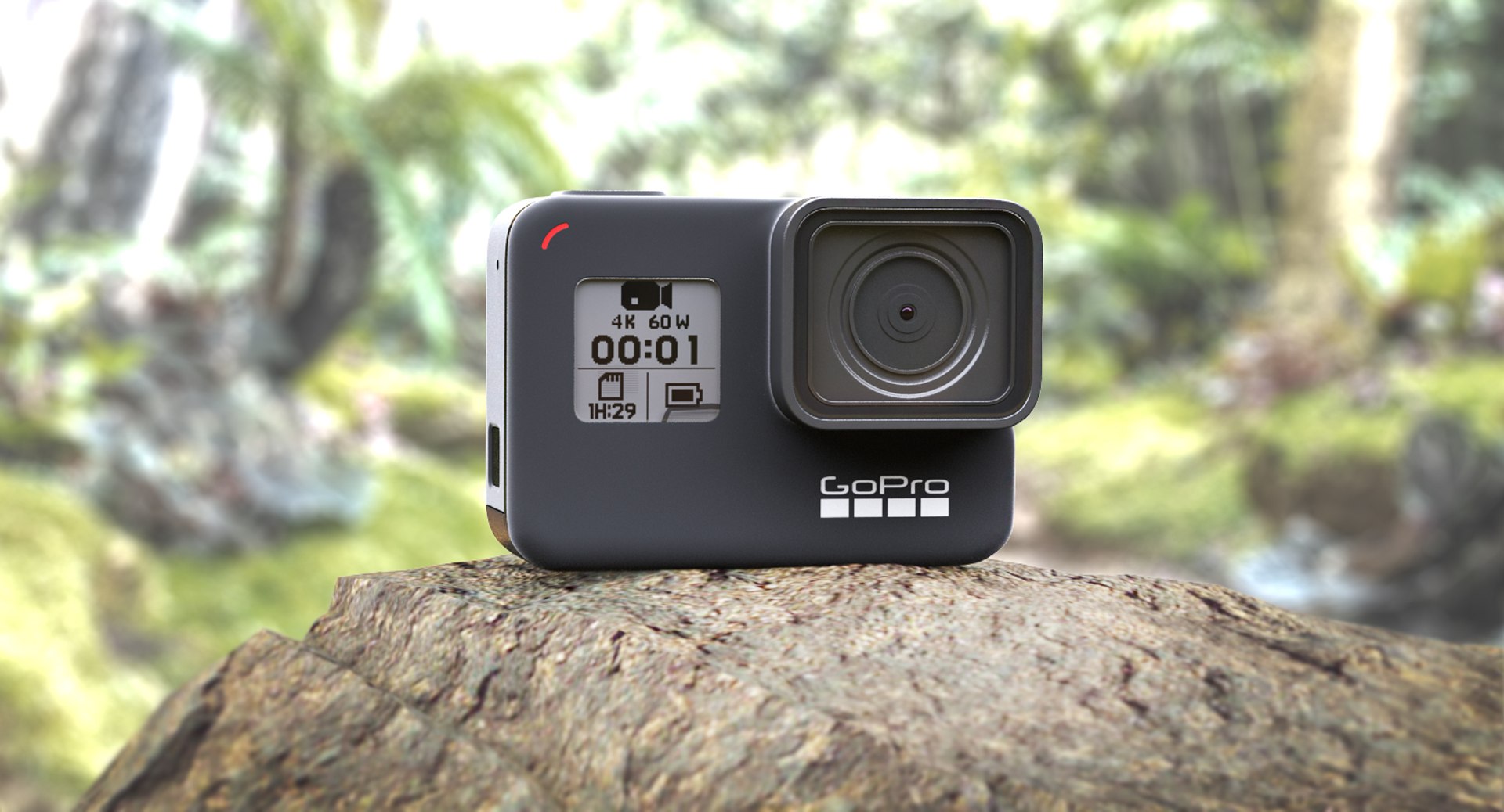 3D Gopro Hero7 Action Camera - TurboSquid 1407628