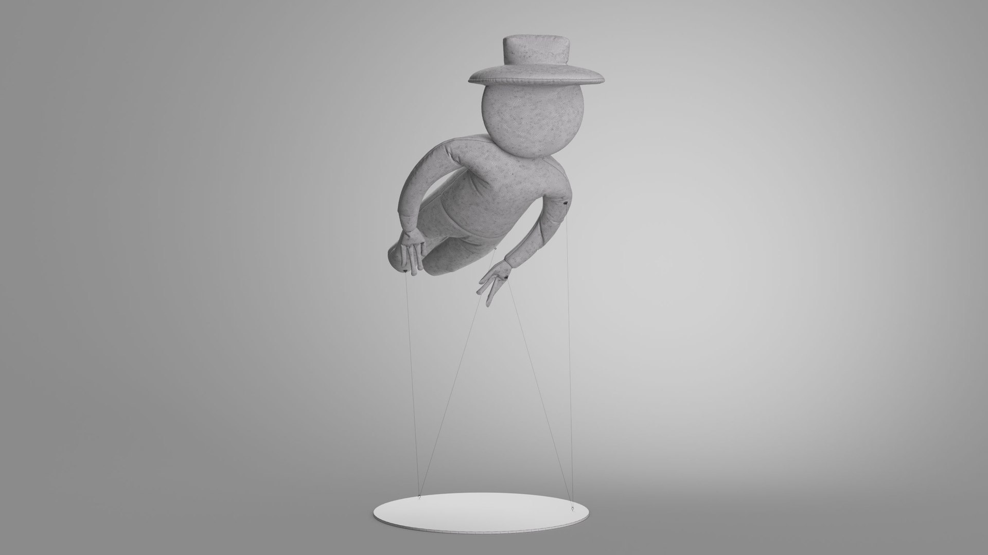 3D Model Boogeyman Balloon - TurboSquid 1824305