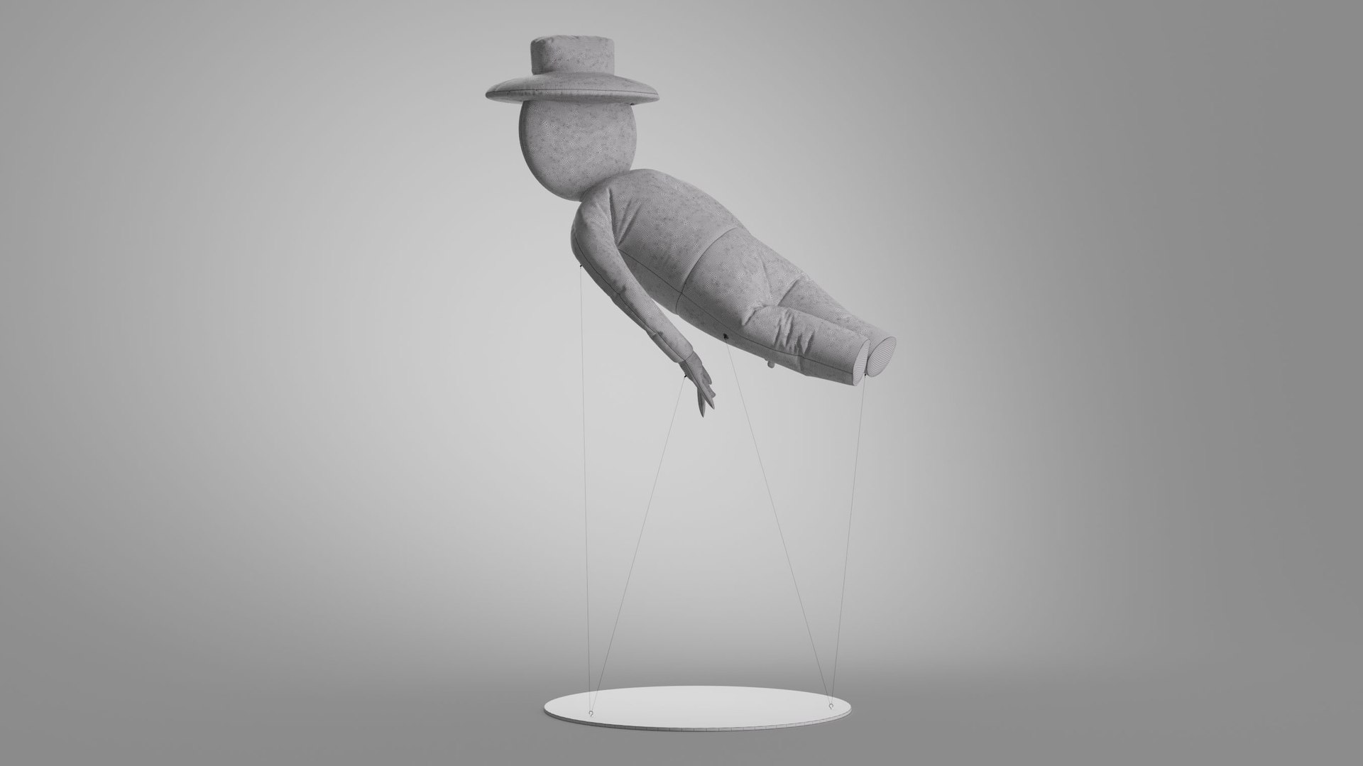 3D Model Boogeyman Balloon - TurboSquid 1824305