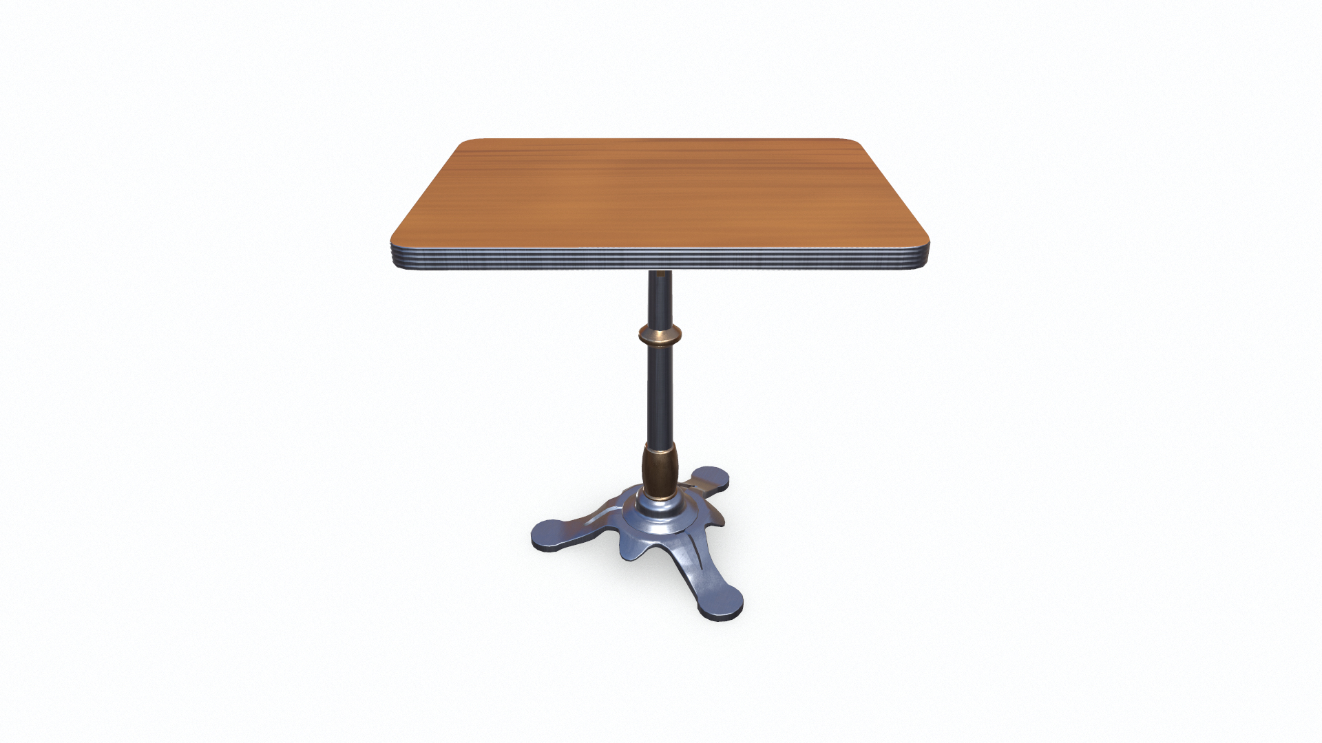 Old Retro Vintage Cafe Table Low-poly PBR 3D - TurboSquid 2349179