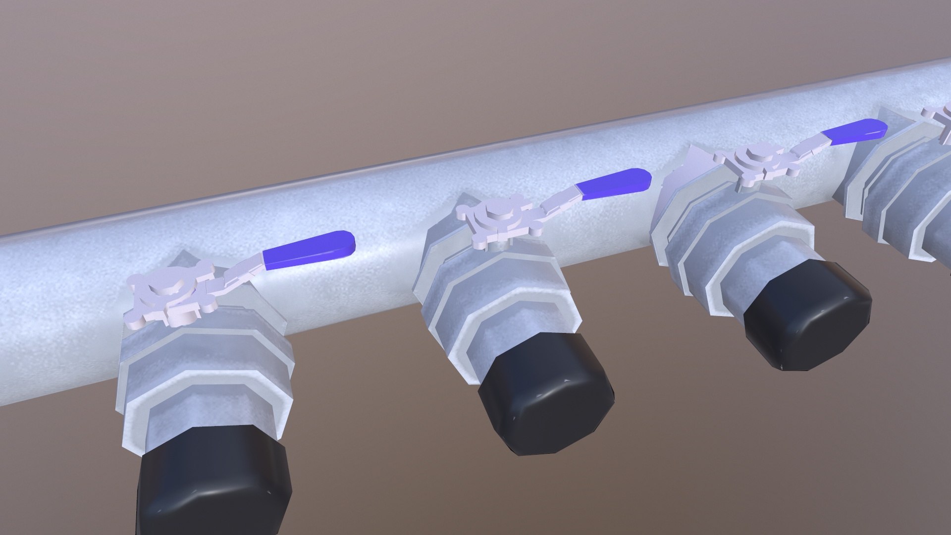 3D Model Truck Outlet Pipe Line - TurboSquid 2286974