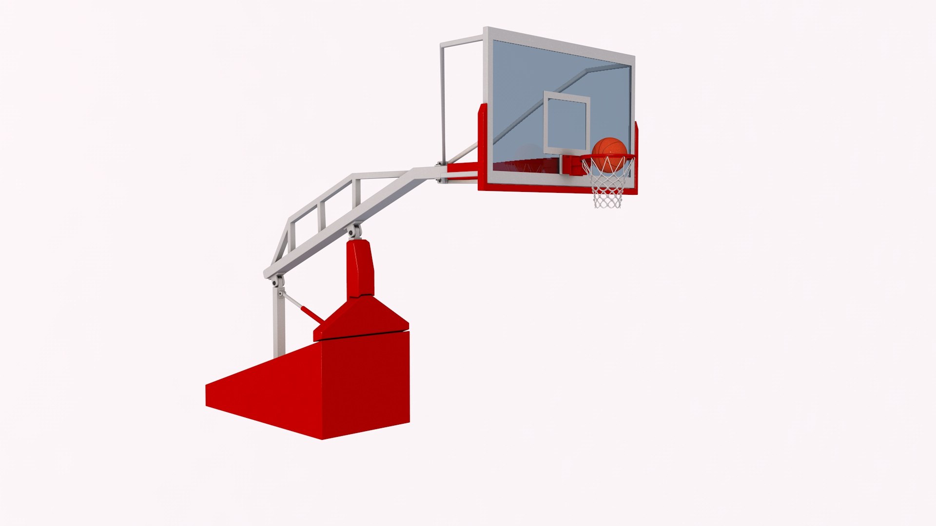Basketball Hoop 3D model - TurboSquid 1860448