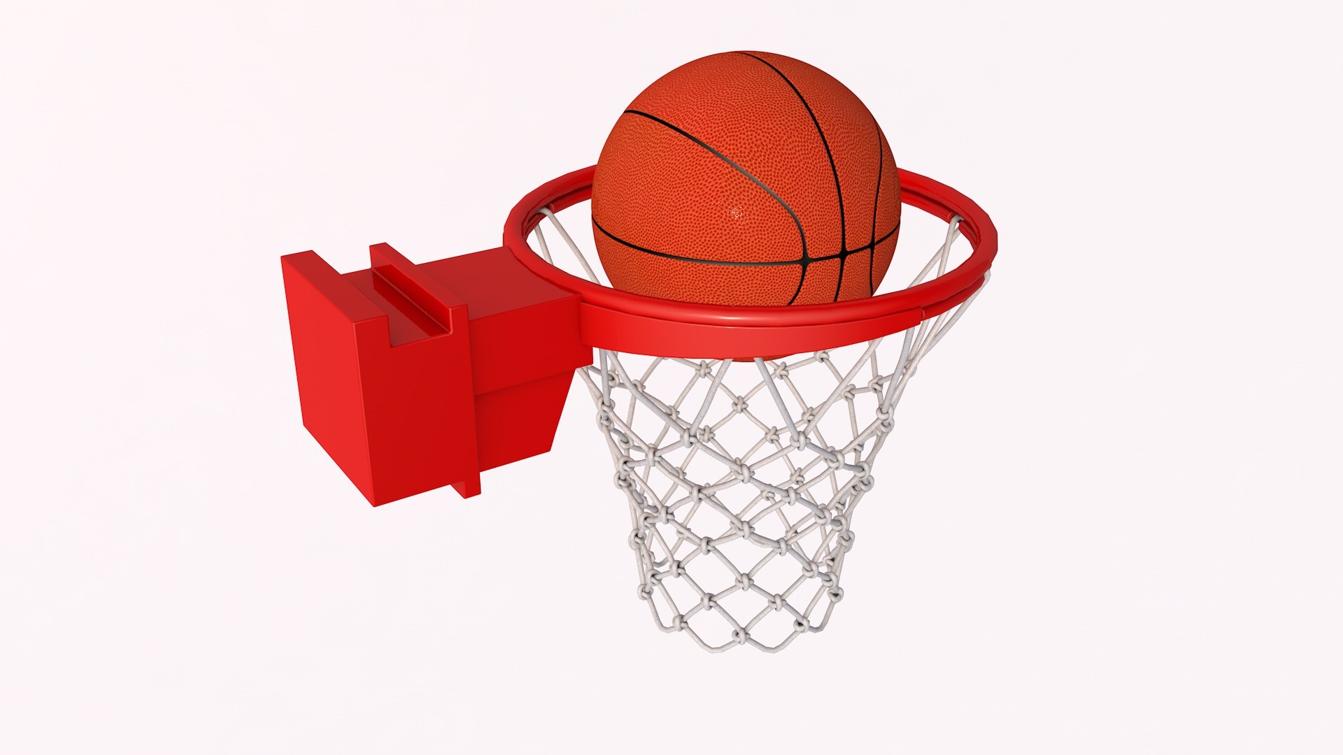 Basketball Hoop 3D model - TurboSquid 1860448