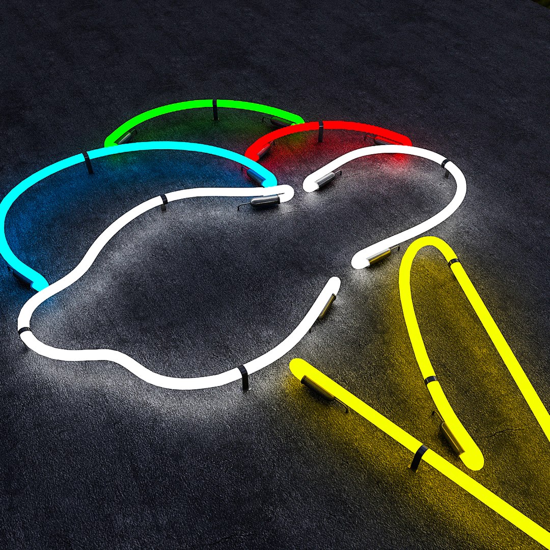 Neon Sign 3D - TurboSquid 1438400