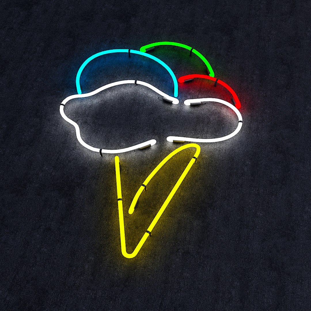 Neon Sign 3D - TurboSquid 1438400