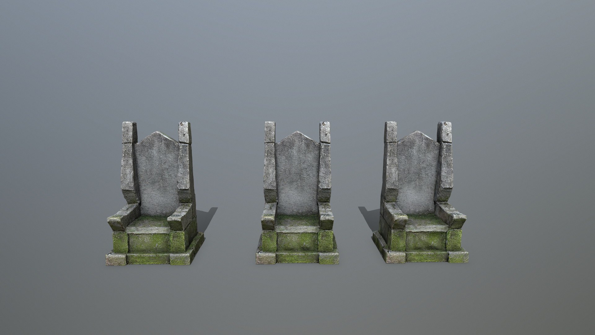3D Stone Throne Model - TurboSquid 2260123