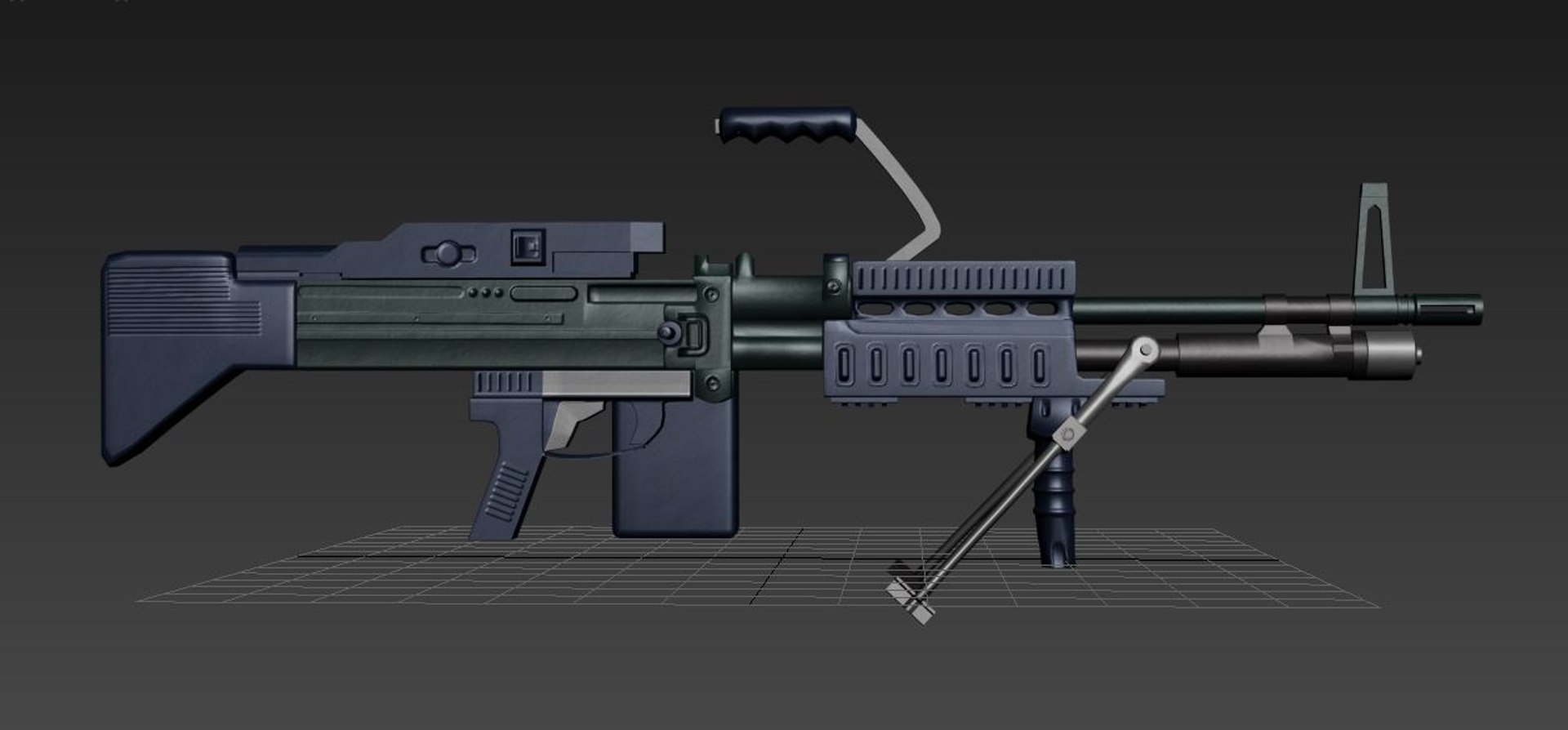 M60e4 Rifle 3D Model - TurboSquid 1470298