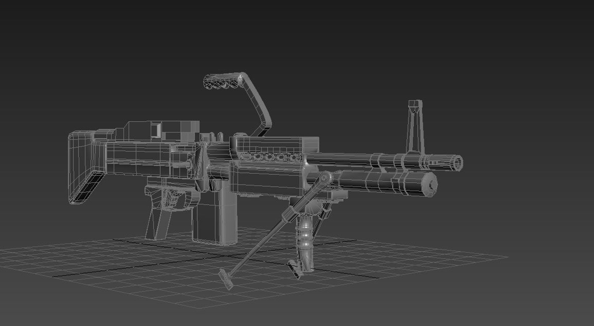 M60e4 Rifle 3D Model - TurboSquid 1470298