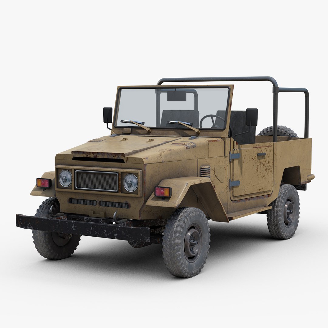 Toyota FJ43 3D model - TurboSquid 2069656