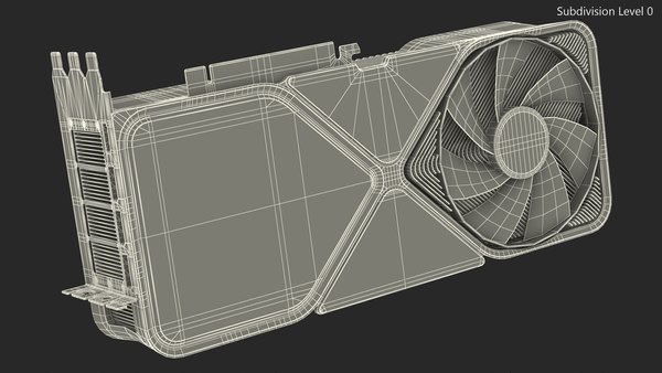 NVidia RTX 4090 Graphics Card model - TurboSquid 1994216