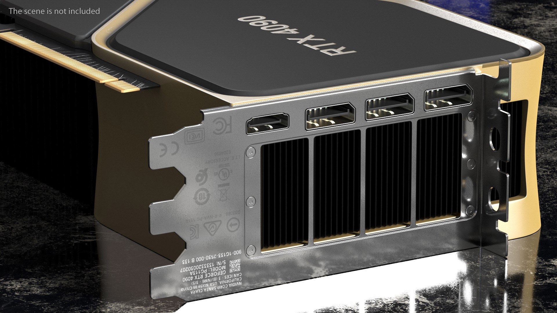 NVidia RTX 4090 Graphics Card model - TurboSquid 1994216