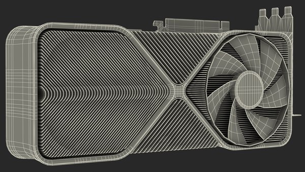 NVidia RTX 4090 Graphics Card model - TurboSquid 1994216