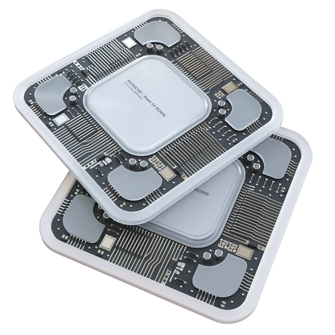 3D Microchip - TurboSquid 2111700