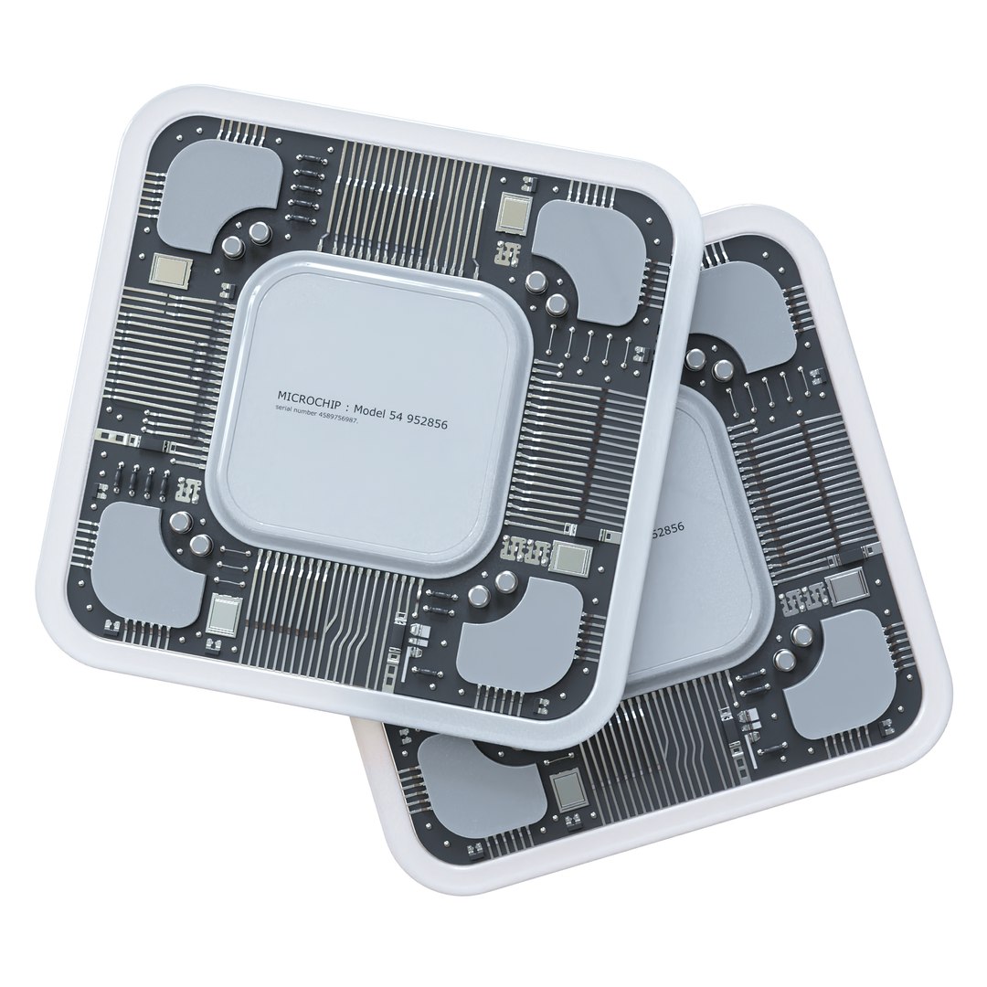 3D Microchip - TurboSquid 2111700