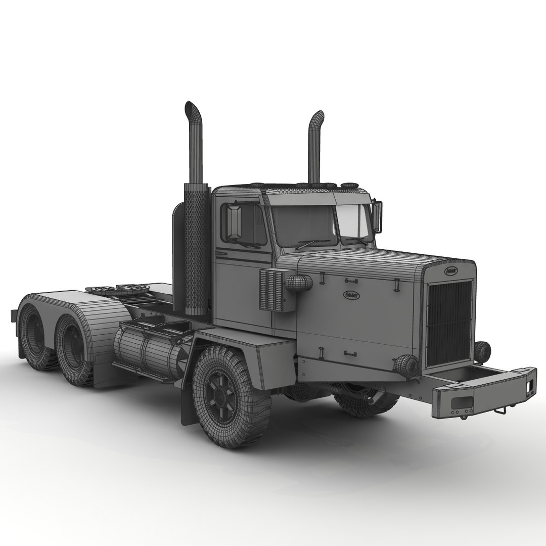3D Model 346 Truck - TurboSquid 1285156