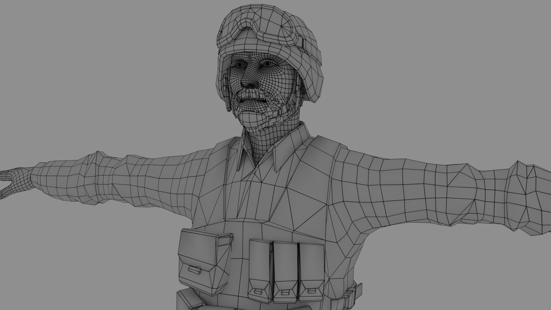 3D Soldier Rigged Model - TurboSquid 1675345
