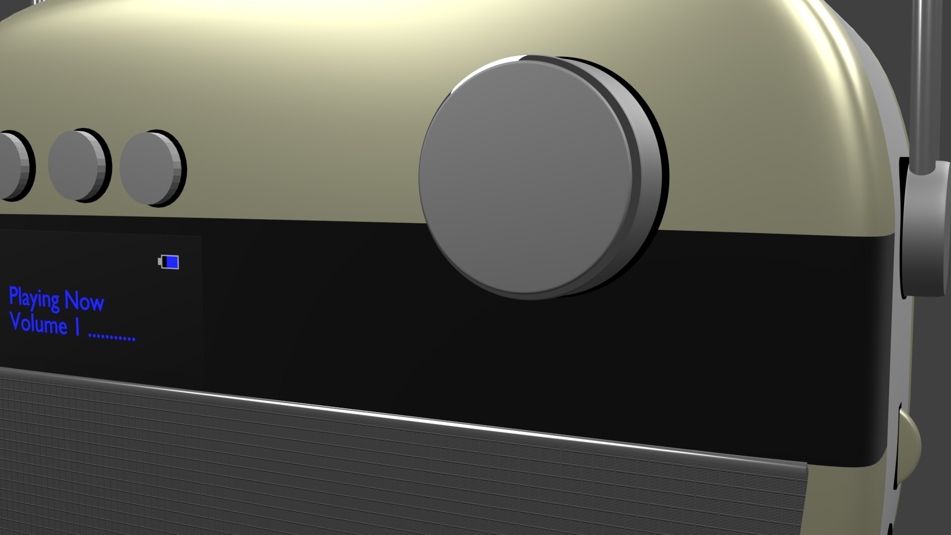 3D Radio Modern Model - TurboSquid 1801259