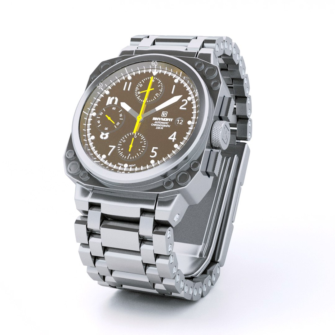 3D Military Watch - TurboSquid 1528885