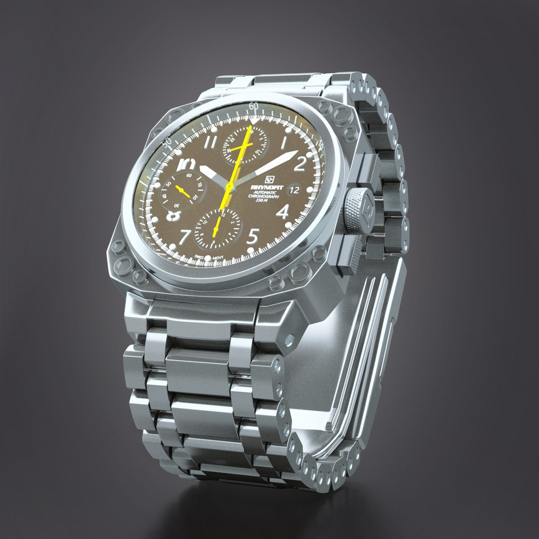 3D Military Watch - TurboSquid 1528885