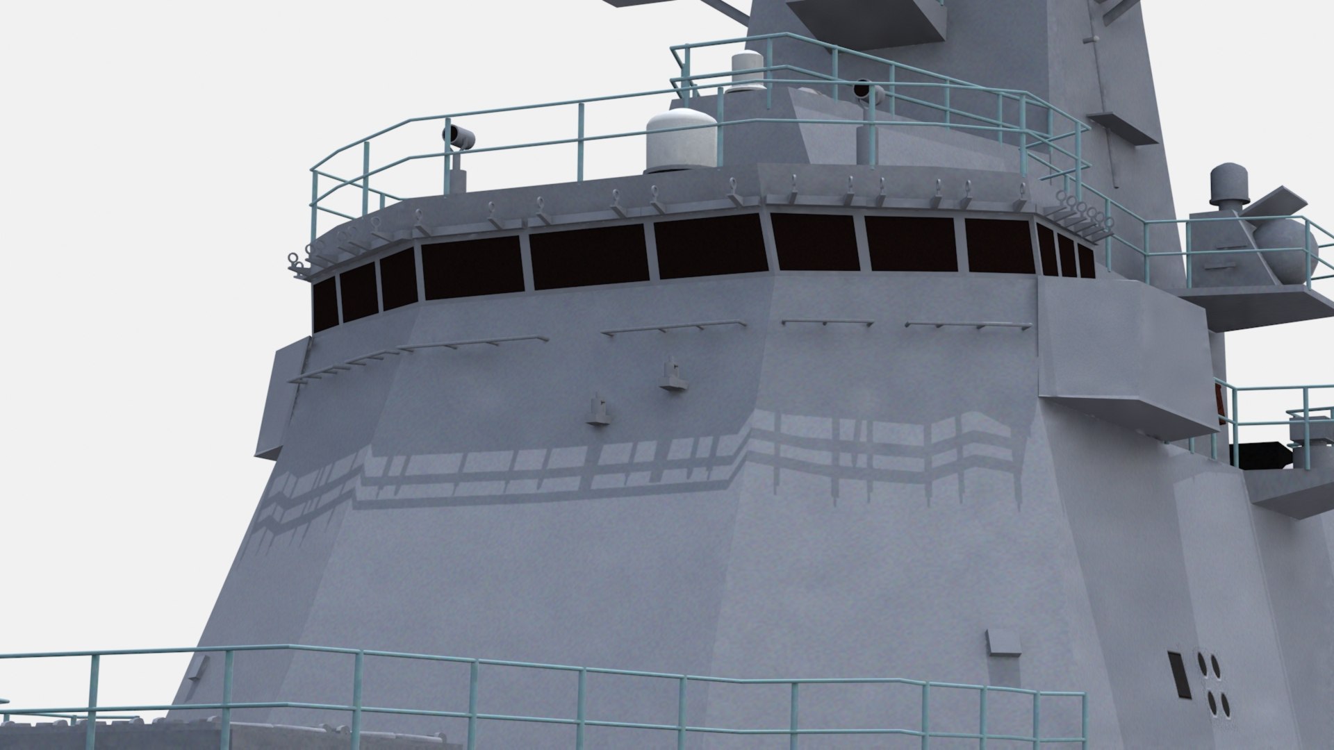 ROKS Chungnam FFG828 Frigate 3D Model - TurboSquid 2098933