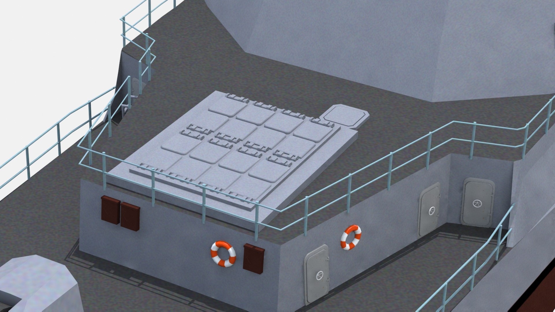ROKS Chungnam FFG828 Frigate 3D Model - TurboSquid 2098933