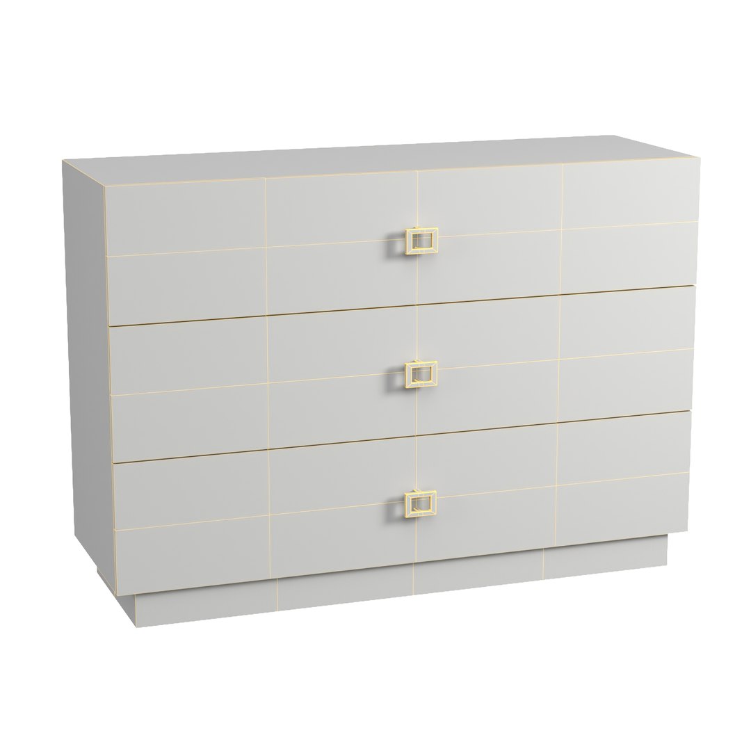 Maverick Drawer Chest 3D - TurboSquid 2085147