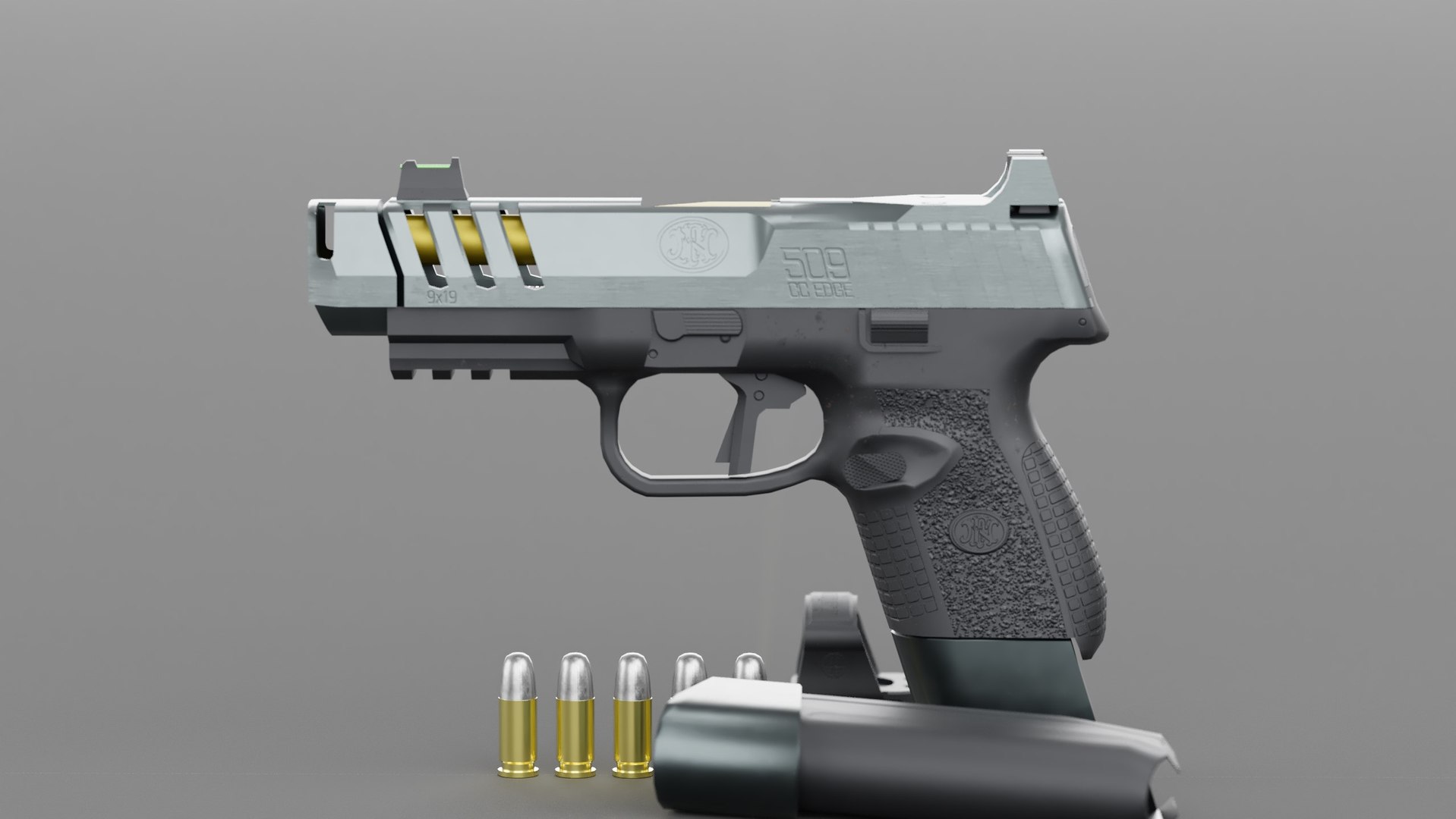 FN 509CC Edge 3D Model - TurboSquid 2147966