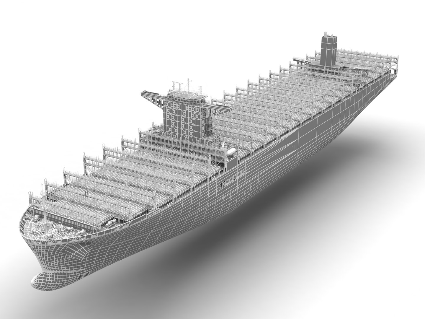 Cosco Container Ship 3D Model - TurboSquid 1970145