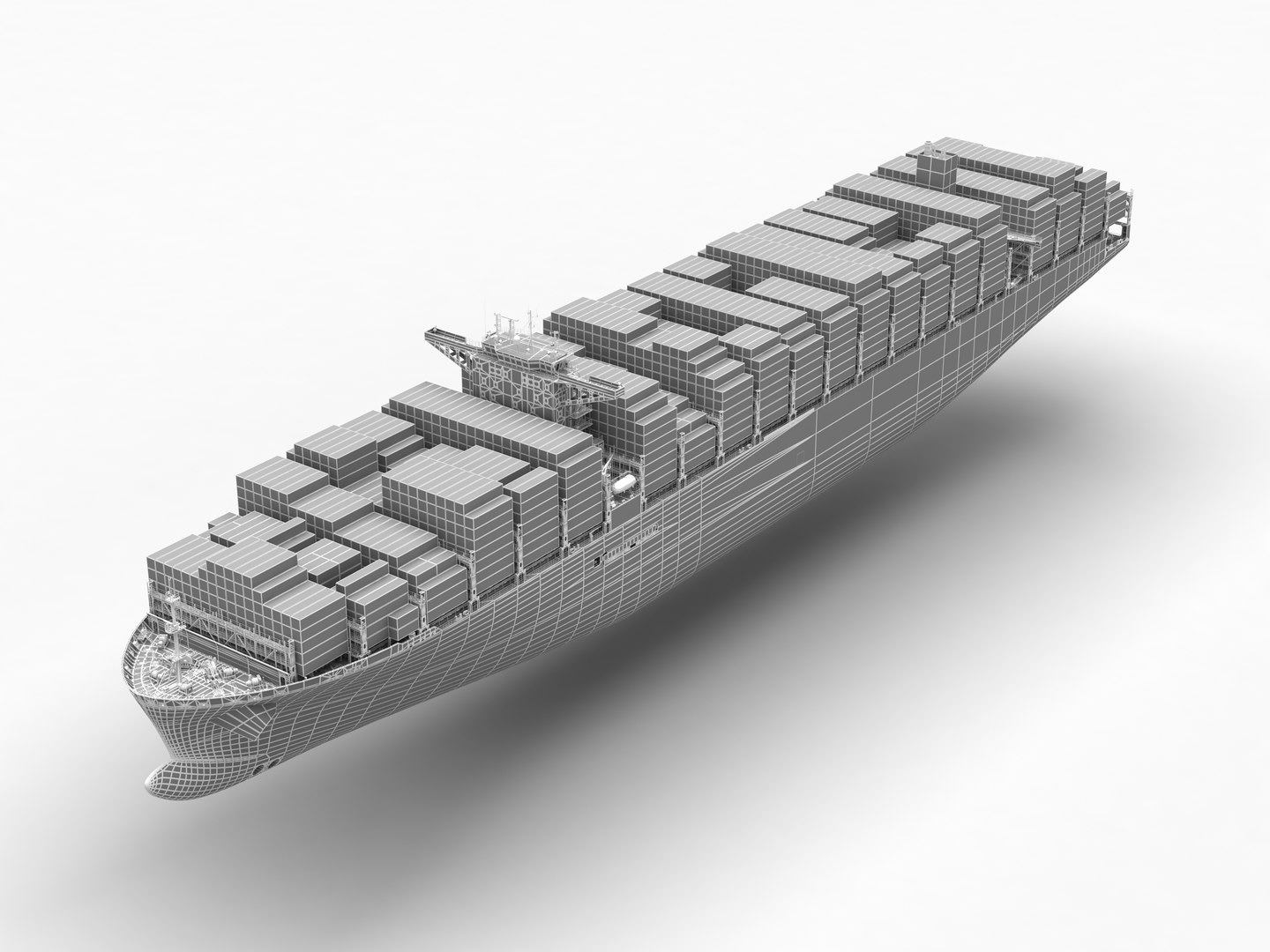 Cosco Container Ship 3D Model - TurboSquid 1970145
