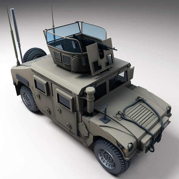 humvee hmmwv m1114 3d 3ds