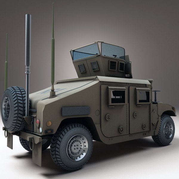 humvee hmmwv m1114 3d 3ds