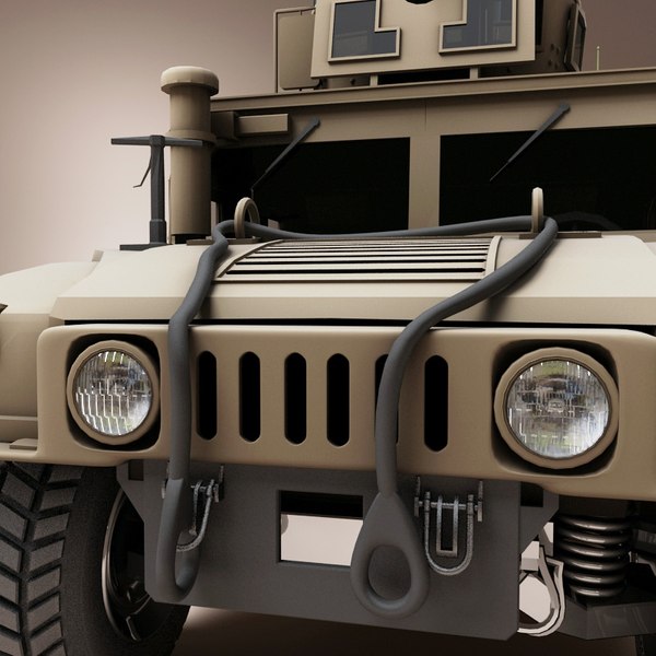 humvee hmmwv m1114 3d 3ds