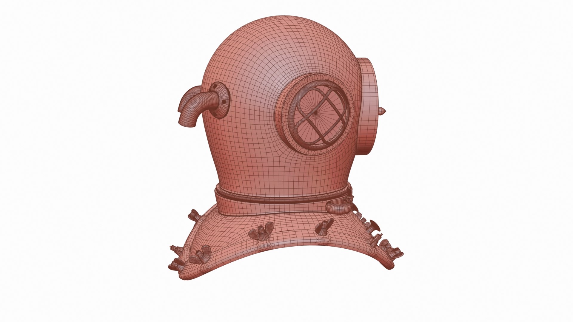 3D model Scuba helmet - TurboSquid 1899737