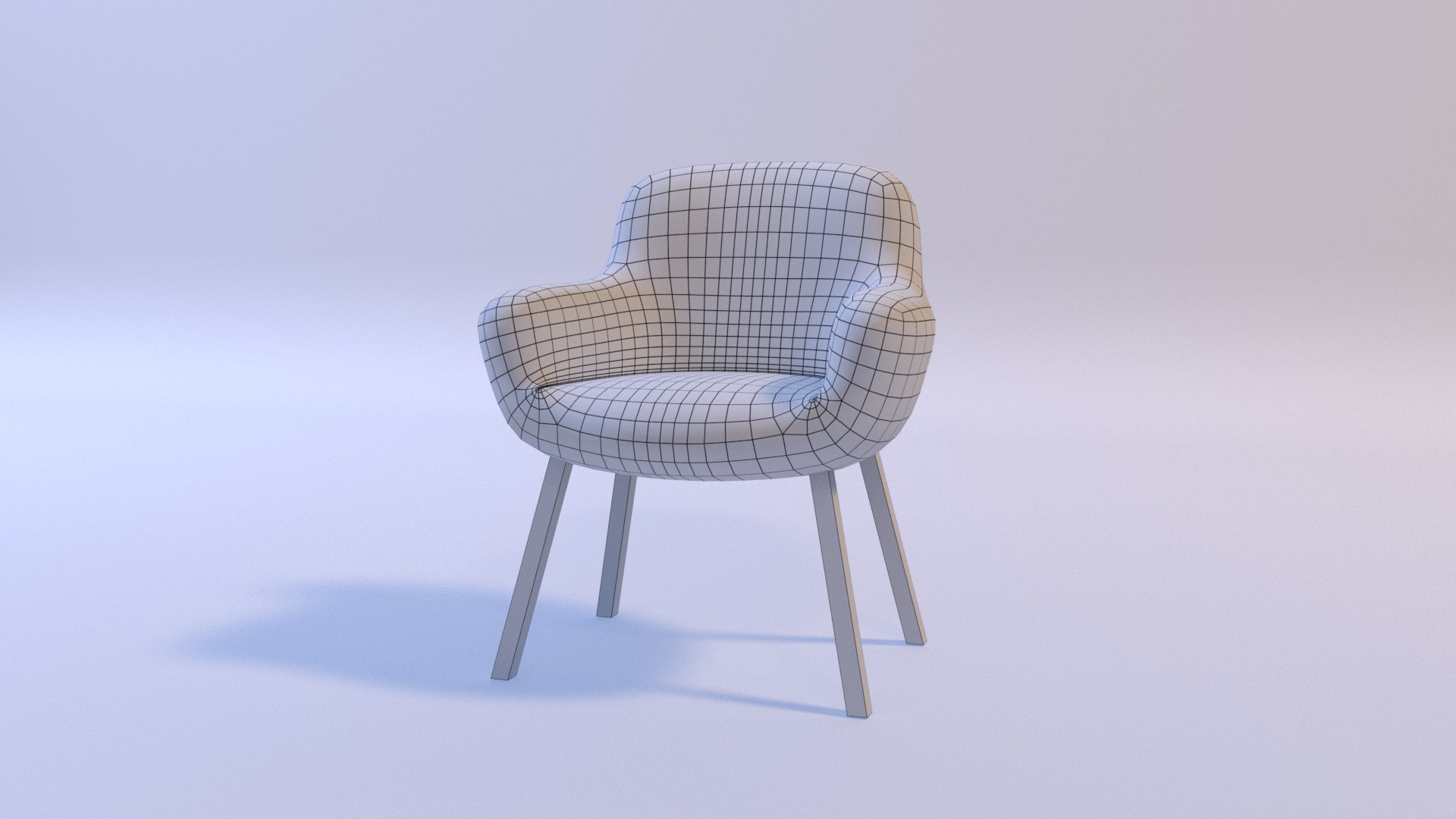 3D Modern Chair Model - TurboSquid 2104410