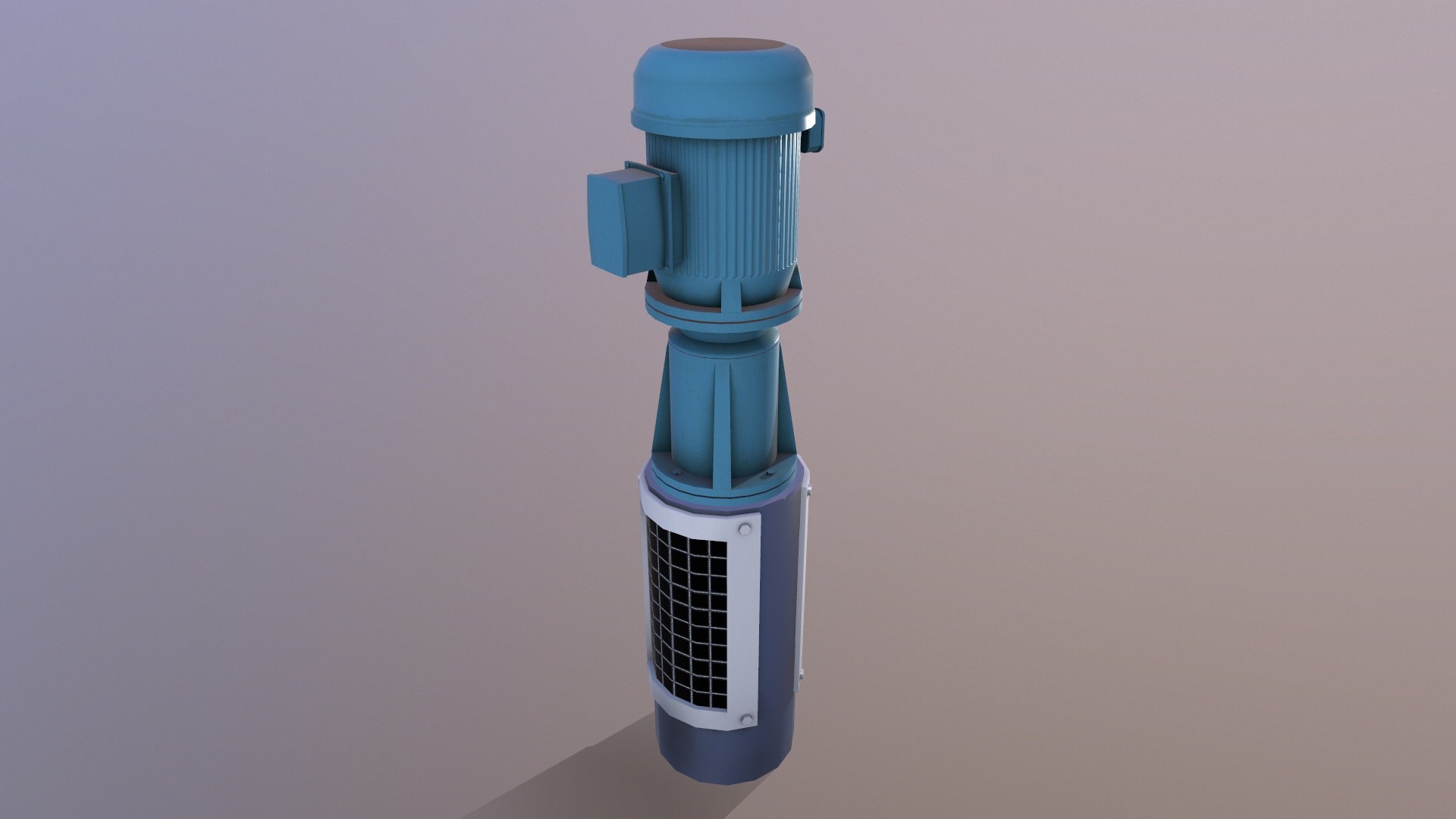 3D Motor Pump Model - TurboSquid 2288584
